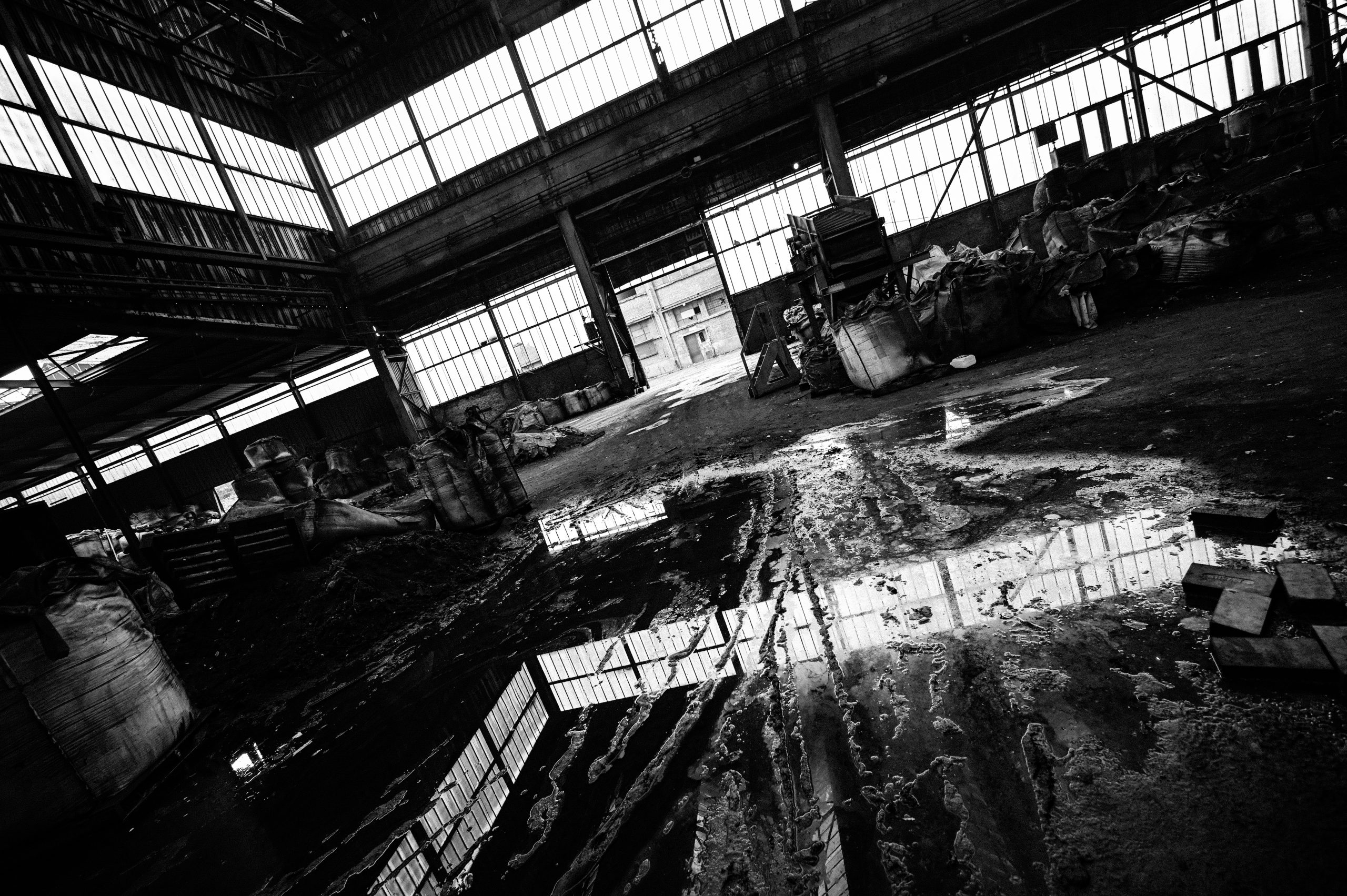 Dirty factory in Liege @Charles van den Reek